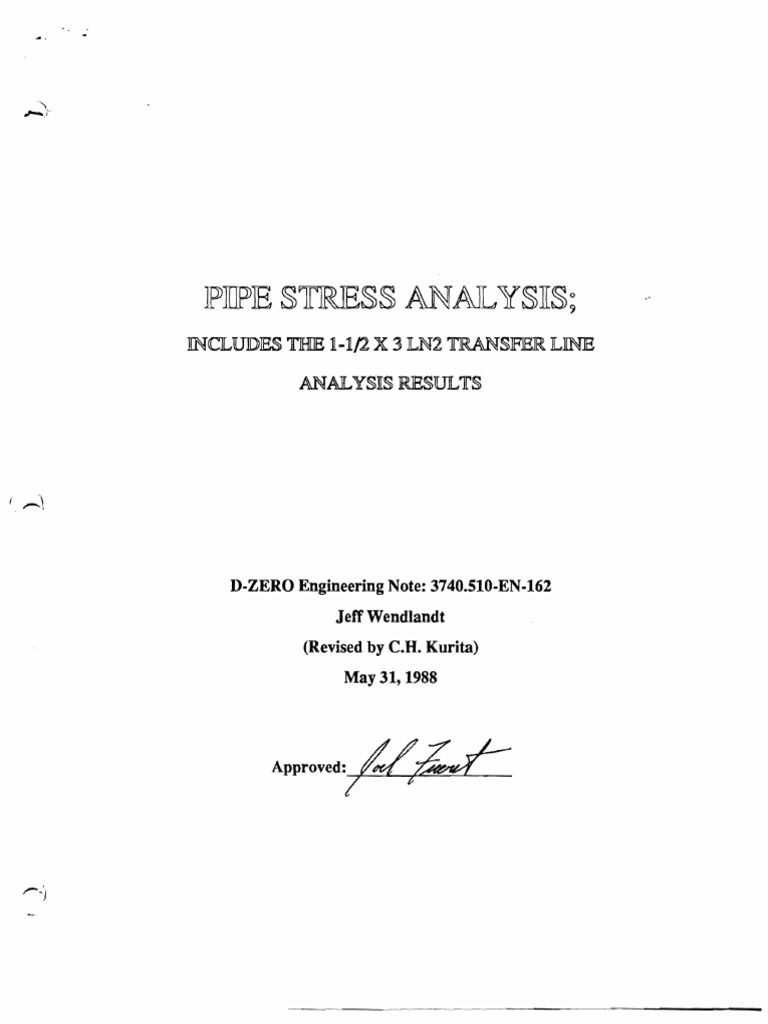 Ansys Pipe Stress | PDF | Pipe (Fluid Conveyance) | Stress (Mechanics)
