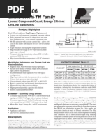 Tny253/254/255 Tinyswitch Family: Energy Efficient, Low Power Off-Line ...