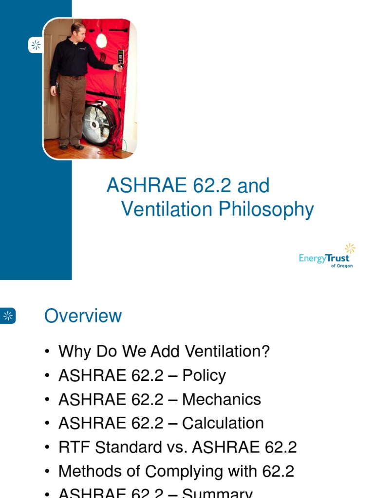 ASHRAE 62.2 Ventilation Orientation | PDF | Ventilation (Architecture ...