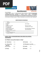After Sales Service Questionnaire | PDF