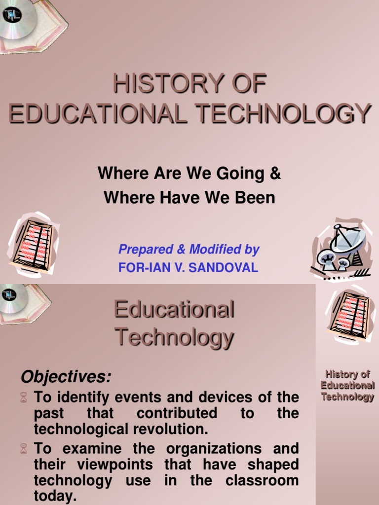 Evolution of Educational Technology | PDF | Computer Programming ...