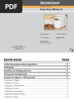 CookWorks Signature Breadmaker Recipes | PDF | Baker's Yeast | Breads