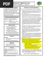 Lesson Plan (Multiplying Fractions) | PDF | Fraction (Mathematics) | Ratio