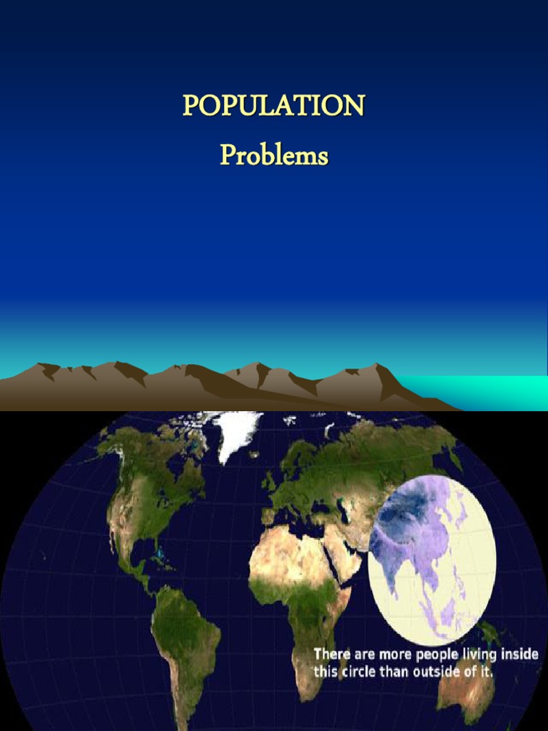 Population Problems | PDF | Human Overpopulation | Family Planning