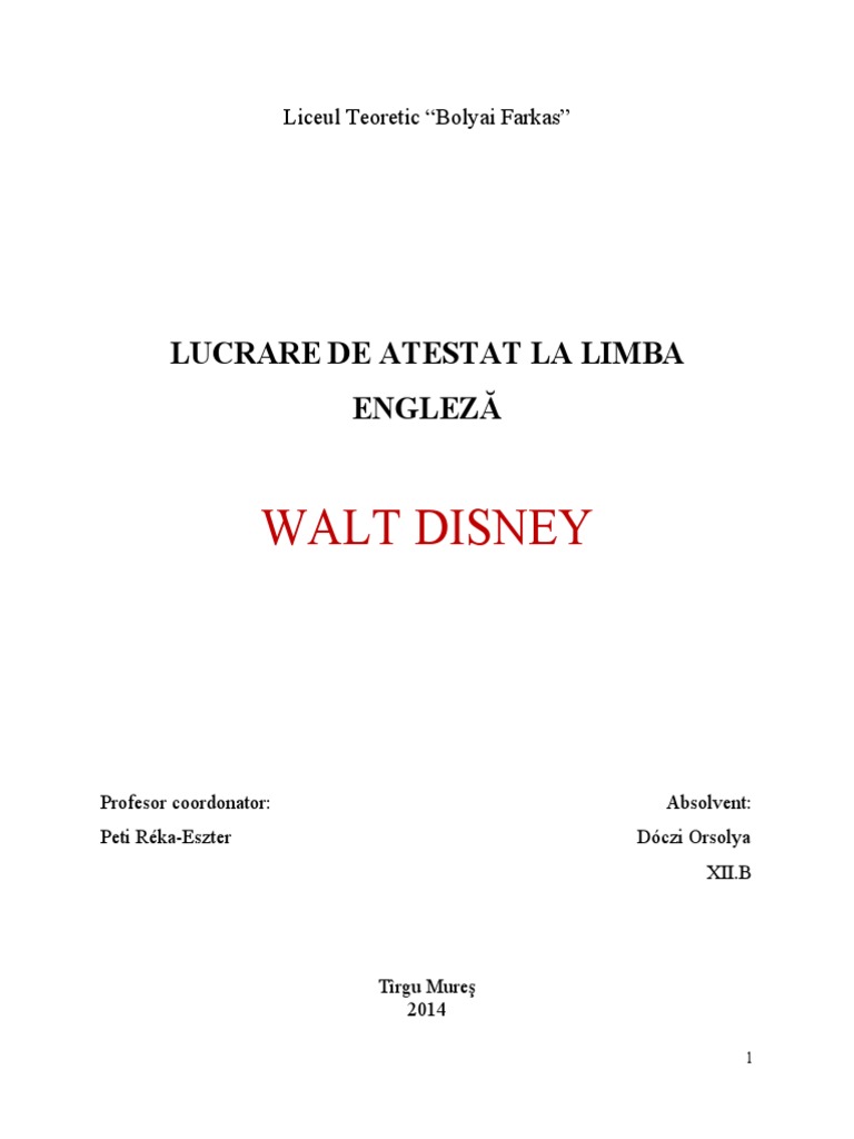 Walt Disney | PDF | Disneyland | Walt Disney