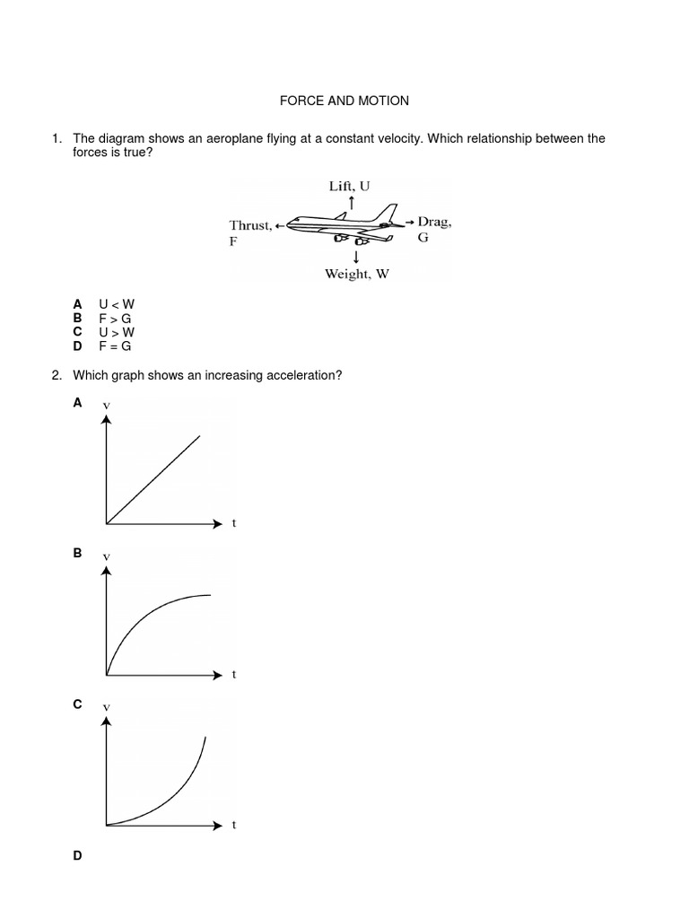 Modul 1 f4f5 | PDF | Acceleration | Mass