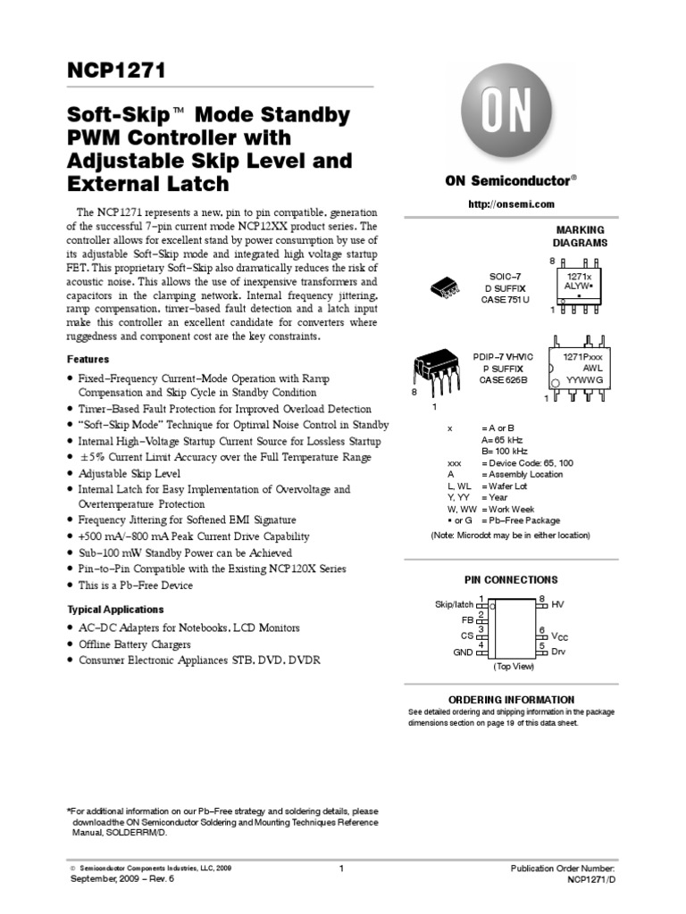 NCP1271 D | PDF