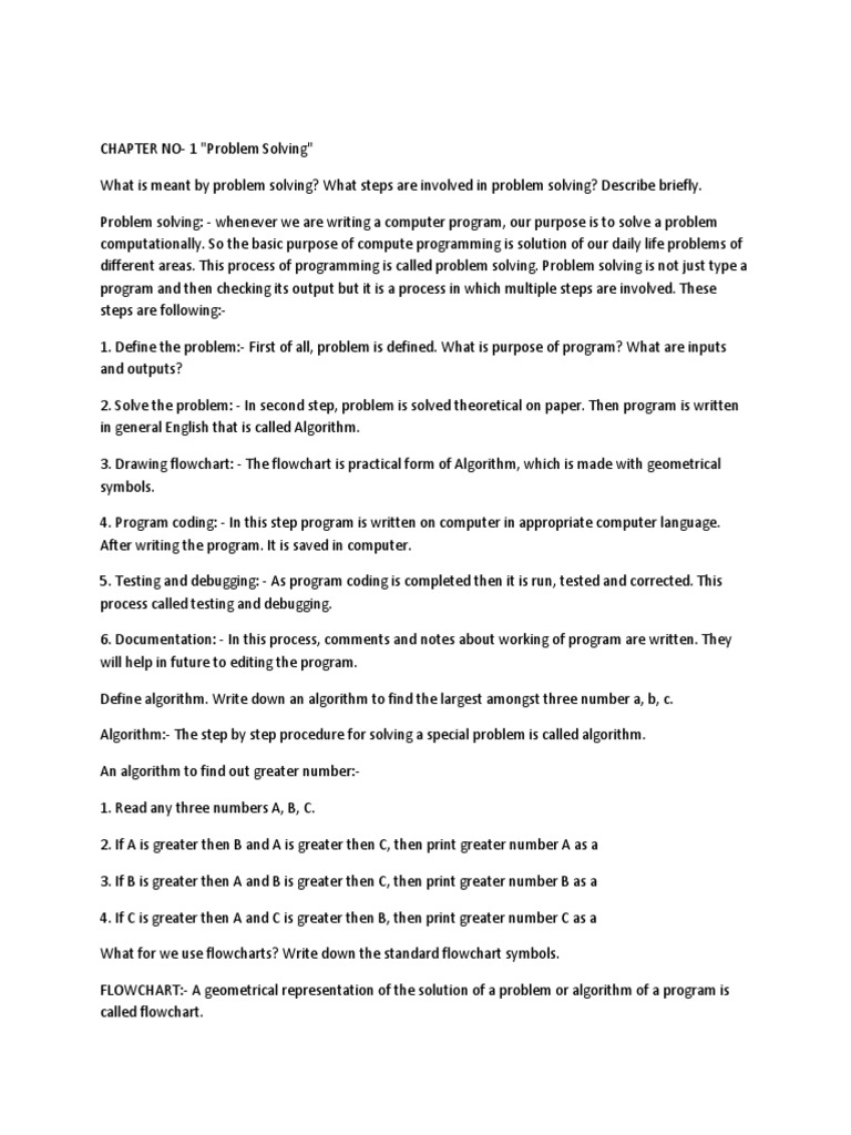 Class 10 Notes | PDF | Trigonometric Functions | Control Flow