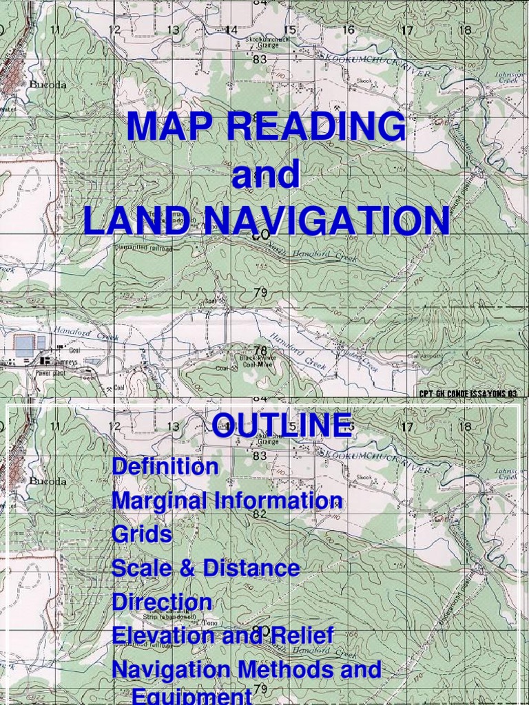 Map Reading & Land Nav 4 Ver 1 | PDF | Longitude | Map