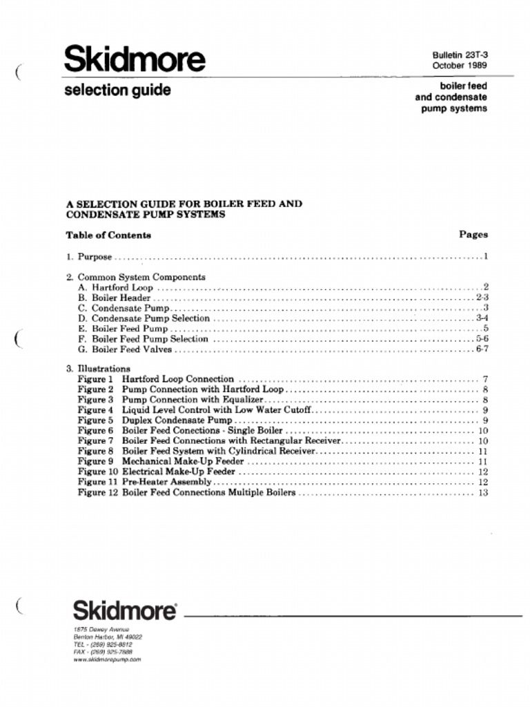 Selection Guide Boilers SKIDMORE PDF | PDF