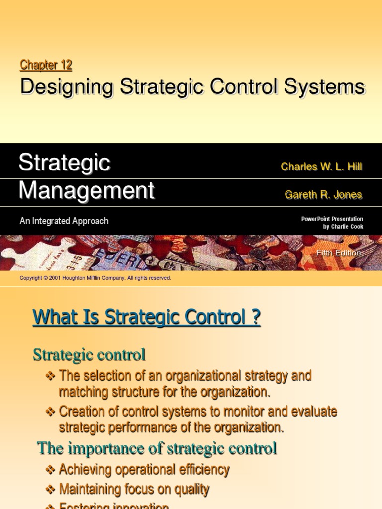 designing strategic control system | Organizational Culture | Norm (Social)