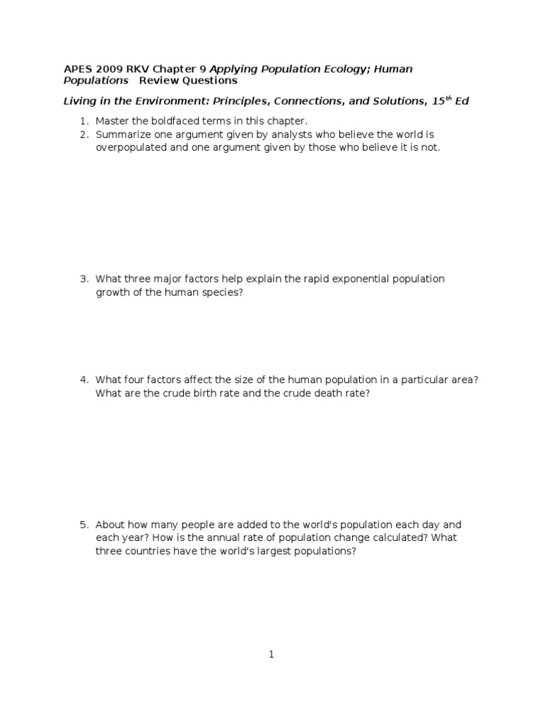 APES Demographic Trends and Fertility Rates | PDF | Politics | Social ...