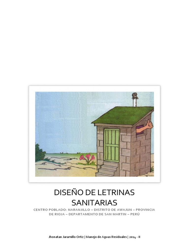 Diseño de Letrinas Sanitarias | Descargar gratis PDF | Letrina ...
