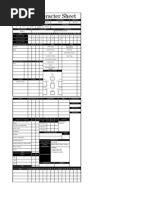 WFRP 1st Edition Character Sheet | Military Technology | Military Science