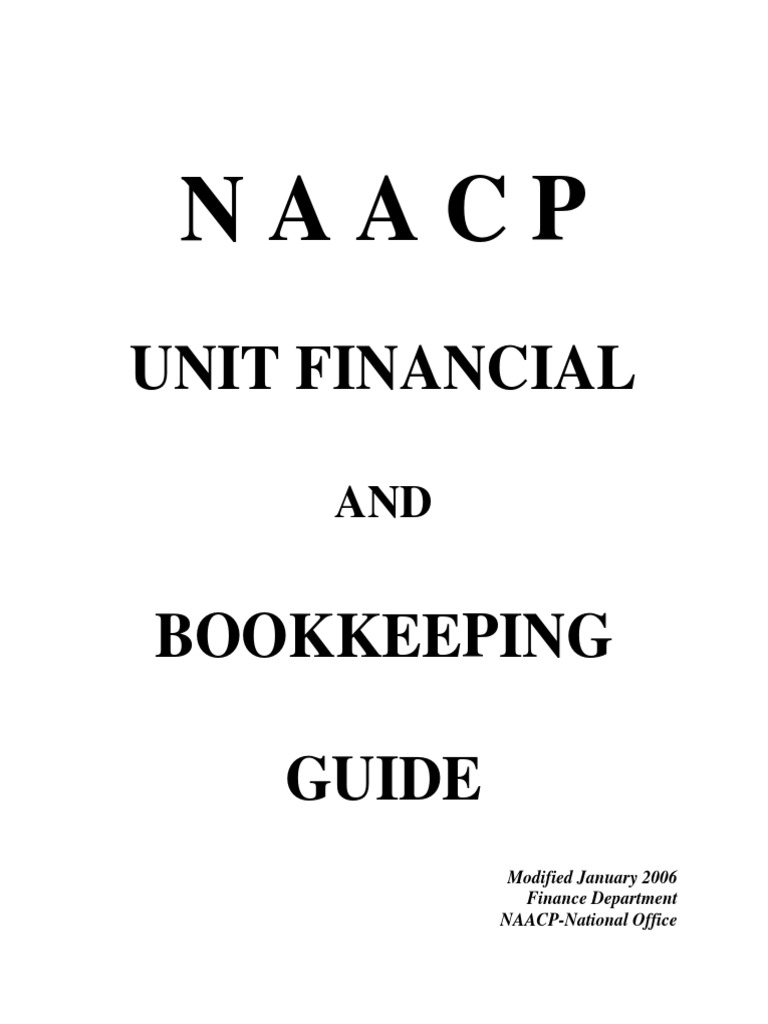 Branch Bookkeeping Guide | PDF | 501(C) Organization | Independent ...