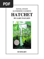 Hatchet Novel Study Book Guide | PDF | General Fiction