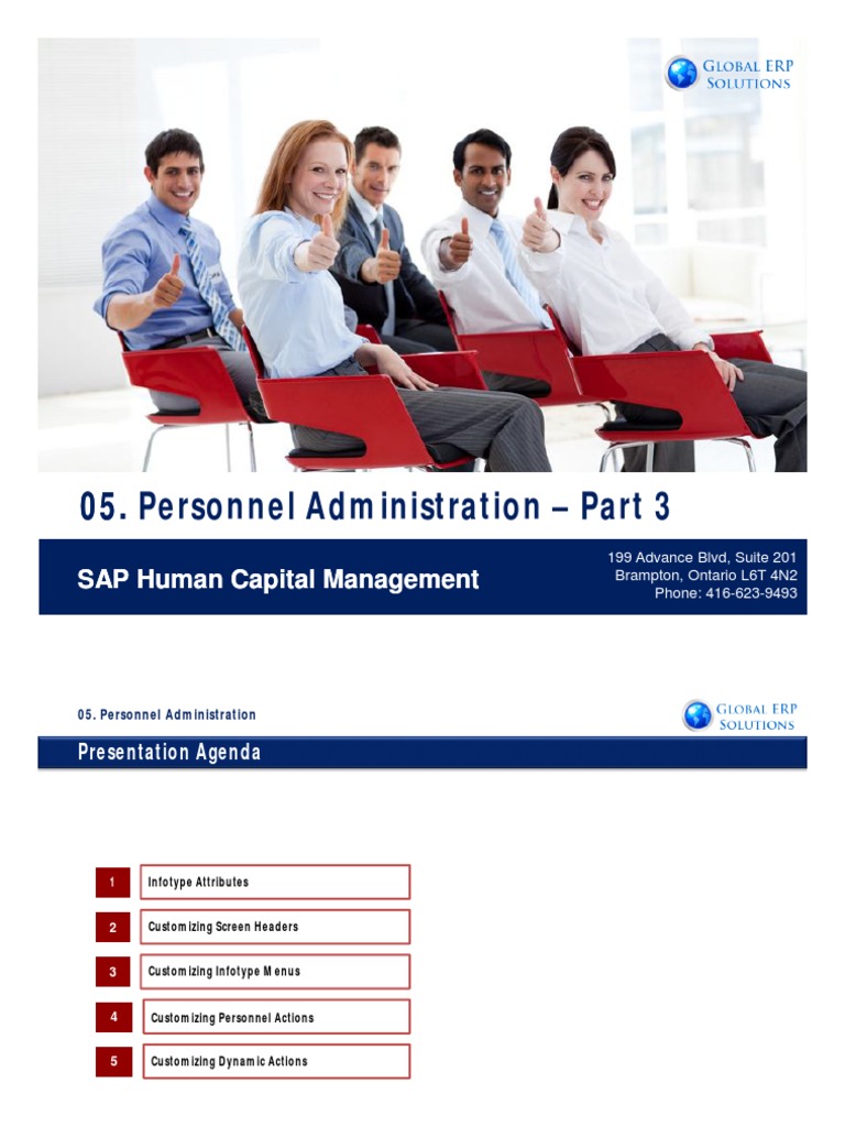 05 SAP HCM Personnel Administration Part 3 | PDF | Human Resource ...