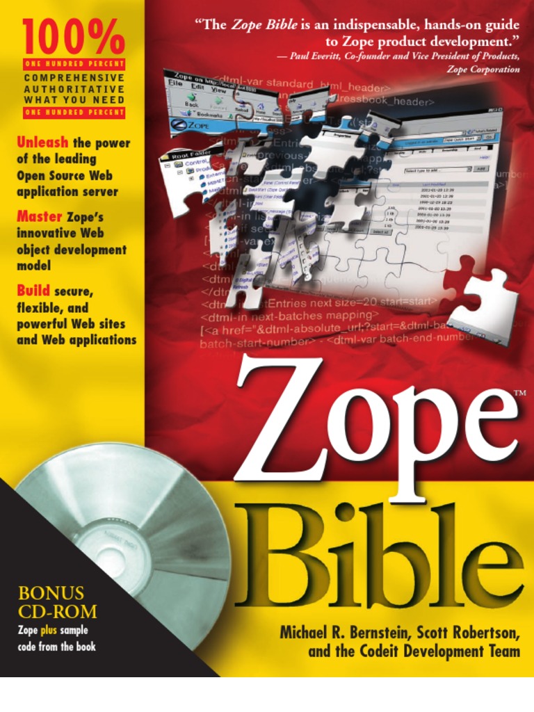Zope Bible | PDF | Websites | Web Application