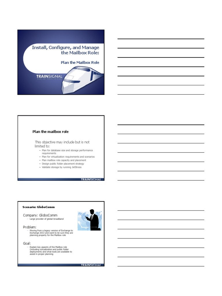 3648 - Plan The Mailbox Role | PDF | Email | Virtualization