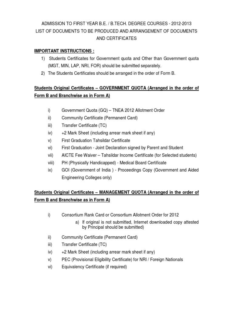 List of Documents and Reports To Be Produced | PDF | Educational Stages ...