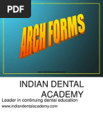 Arch Forms | PDF | Orthodontics | Mouth