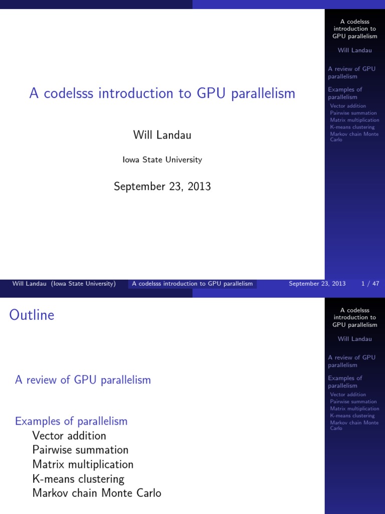 Parallelism Parallel Computing Pdf Parallel Computing Cluster Analysis