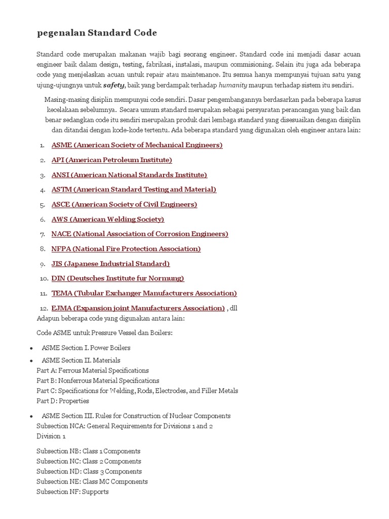 Standart Asme & API | PDF | Katup | Kilang Minyak