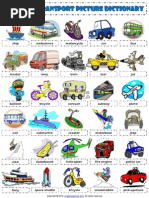 Transportation Word Wall Vocabulary Print Able PDF | PDF