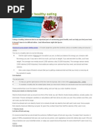 NHS 8 Tips for Healthy Eating | PDF | Healthy Diet | Diet & Nutrition