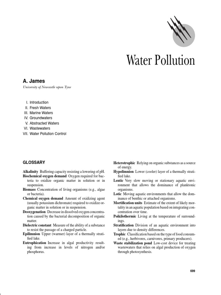 Water Pollution | PDF | Eutrophication | Aquatic Ecosystem