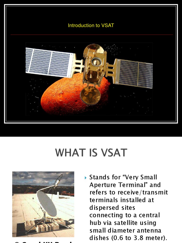 Vsat | PDF | Channel Access Method | Code Division Multiple Access