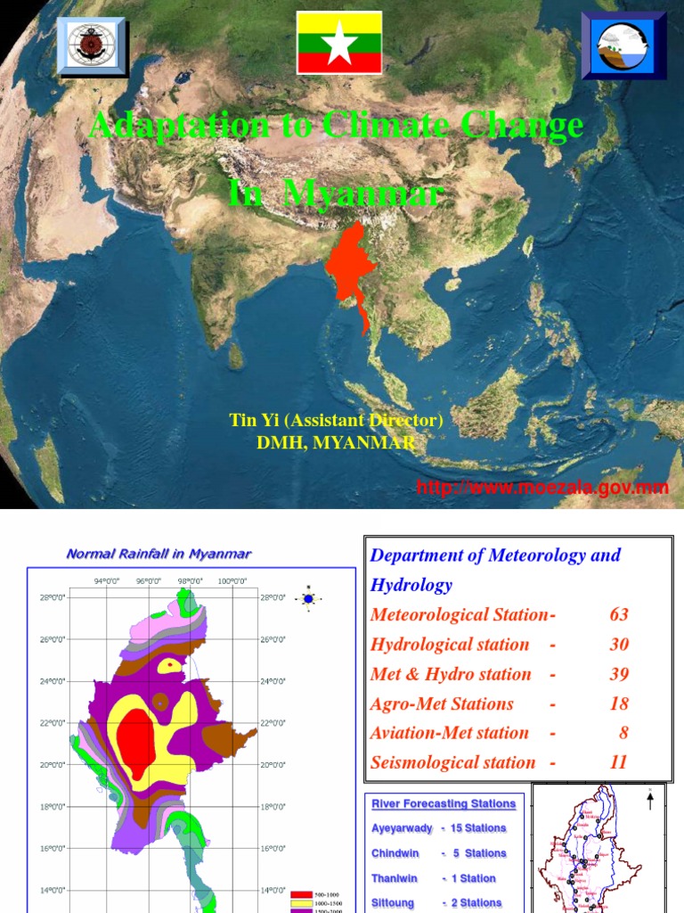 Adaption To Climate Change in Myanmar Presentation | PDF | United ...