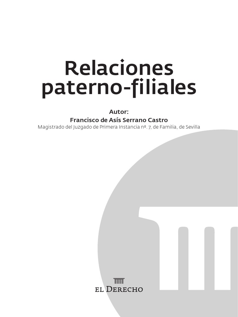 Relaciones Paterno Filiales PDF | PDF | Divorcio | Adopción