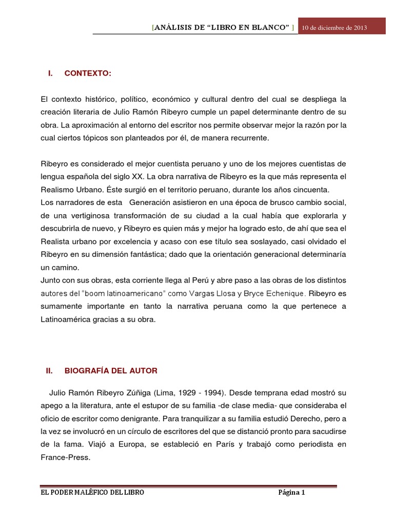 El Libro en Blanco | PDF | Libros | Narración