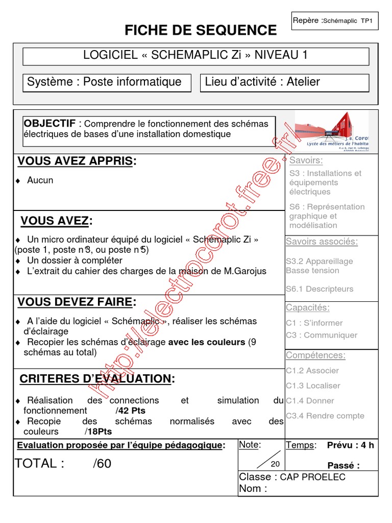 Schémas Électriques avec Schémaplic | PDF | Logiciel | Électrotechnique