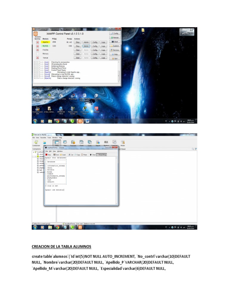 Gestión de Tablas SQL Básicas | PDF