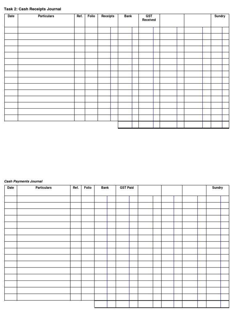 Format of CRJ and CPJ | PDF | Money | Services (Economics)