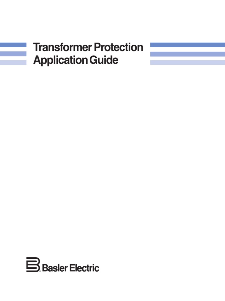 Transformer Protection Application Guide | PDF | Fuse (Electrical) | Transformer