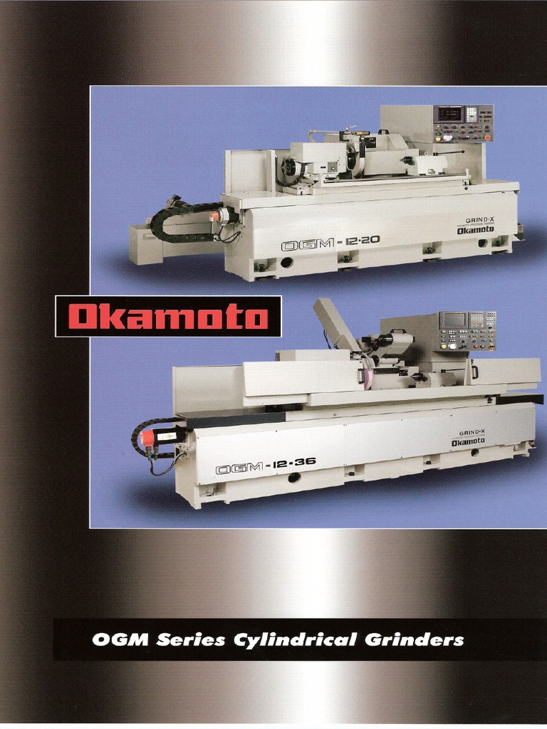 OGM Brochure | PDF | Grinding (Abrasive Cutting) | Mill (Grinding)