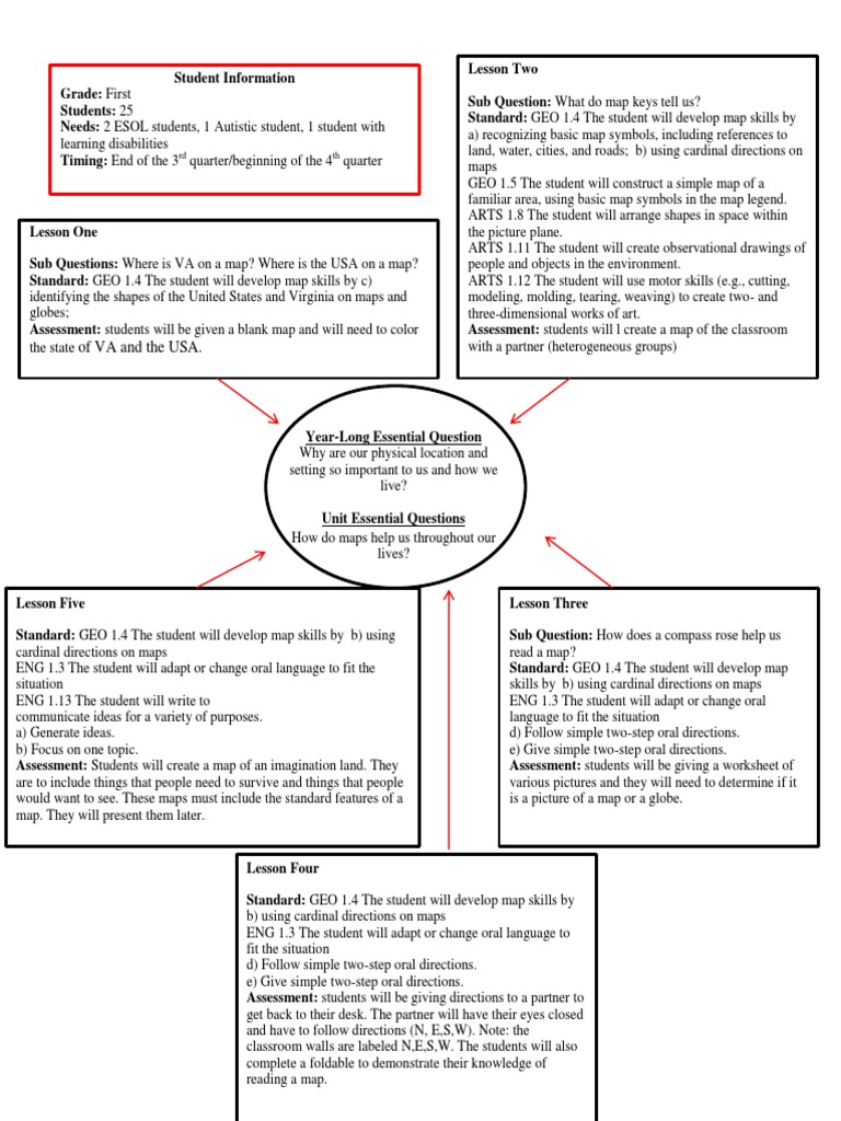 Curry Unit Map | PDF | Map | Educational Assessment