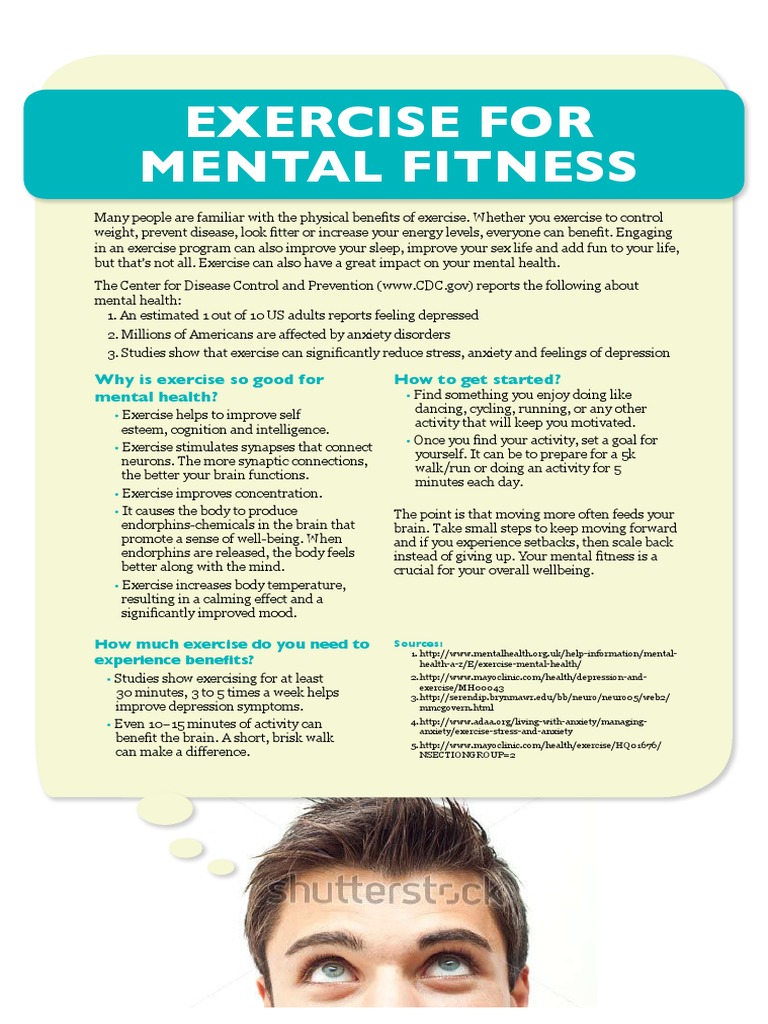 Exercise For Mental Fitness: Why Is Exercise So Good For Mental Health ...