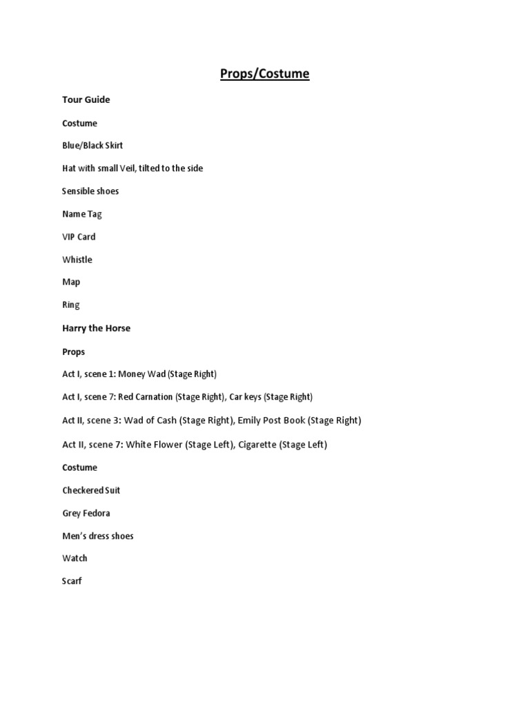 Props | PDF