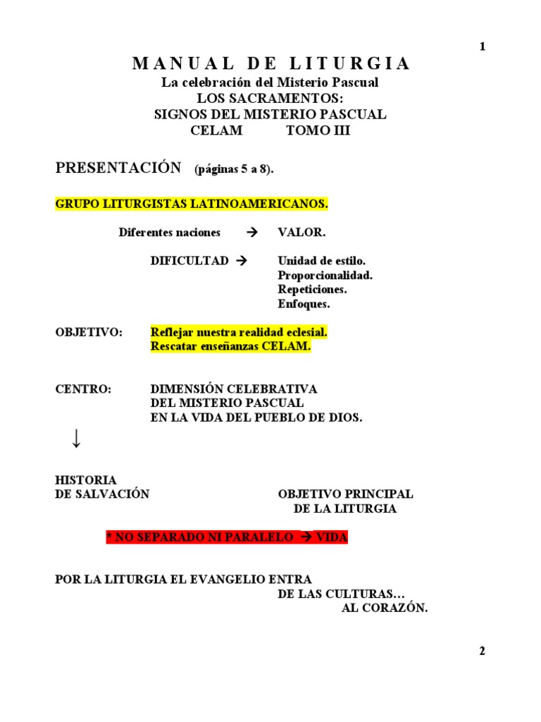 Manual de Liturgia III | Descargar gratis PDF | Confirmación | Adoración Cristiana Y Liturgia