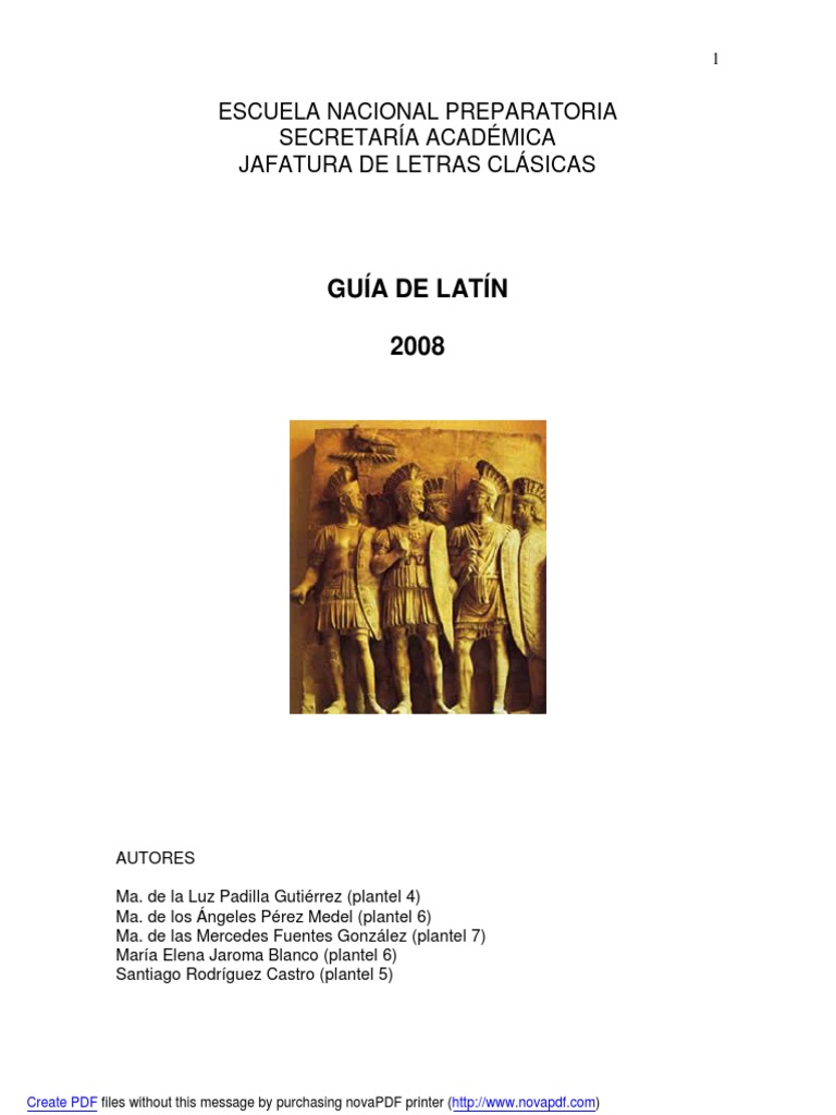 Significado de "Vir Benevolus" en Latín | PDF | Numero Gramatical | Verbo
