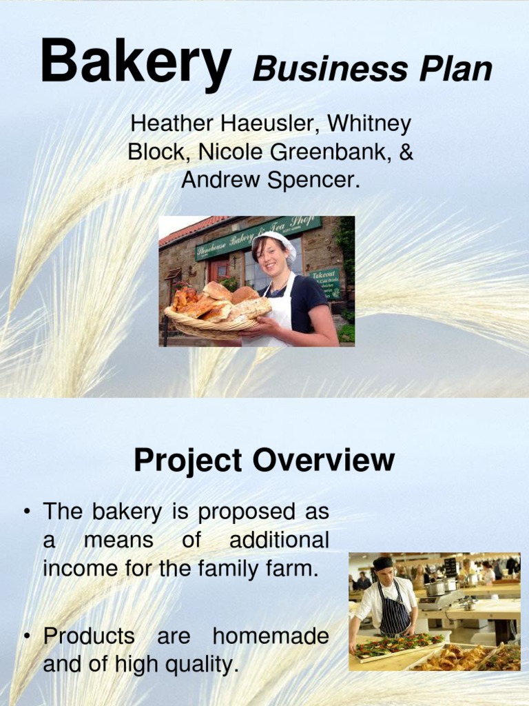 Bakery Business Plan Overview | PDF | Equity (Finance) | Revenue