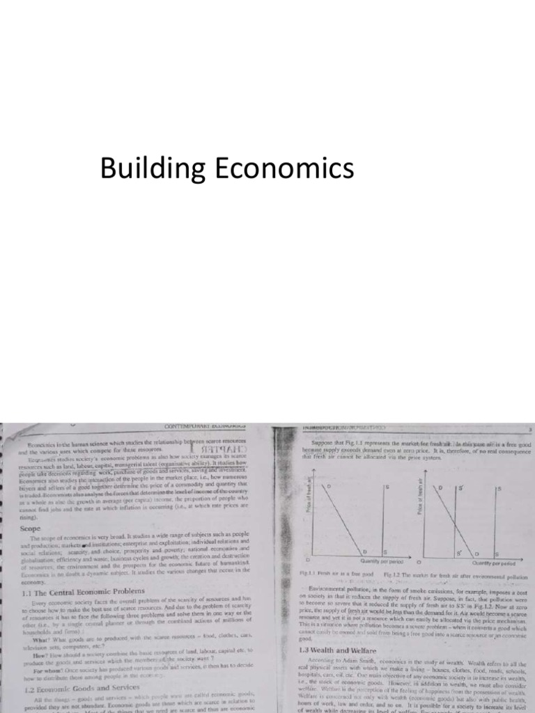 Building Economics | PDF