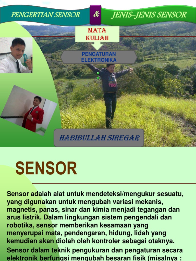 Pengertian Dan Jenis-Jenis Sensor | PDF | Sains & Matematika