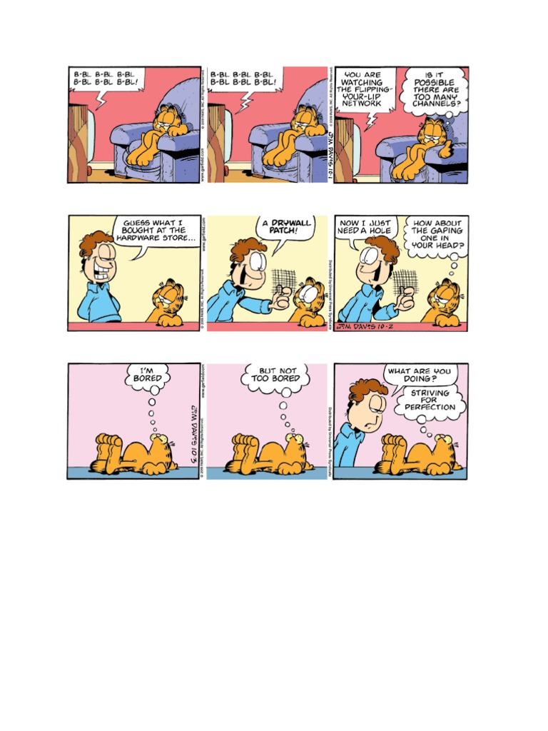 Garfield Book 78 Overview - Oct 1989 | PDF