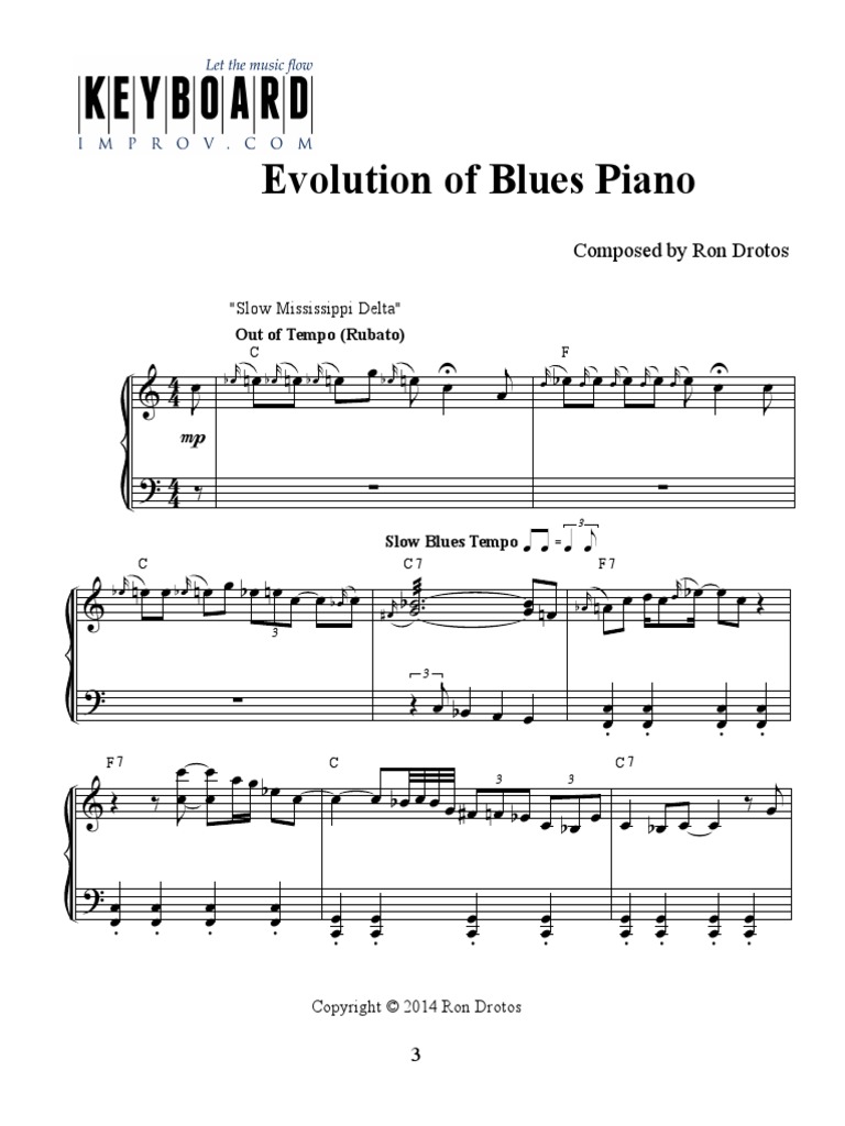 Evolution of Blues Piano (Excerpt) | PDF | Arts du langage et discipline