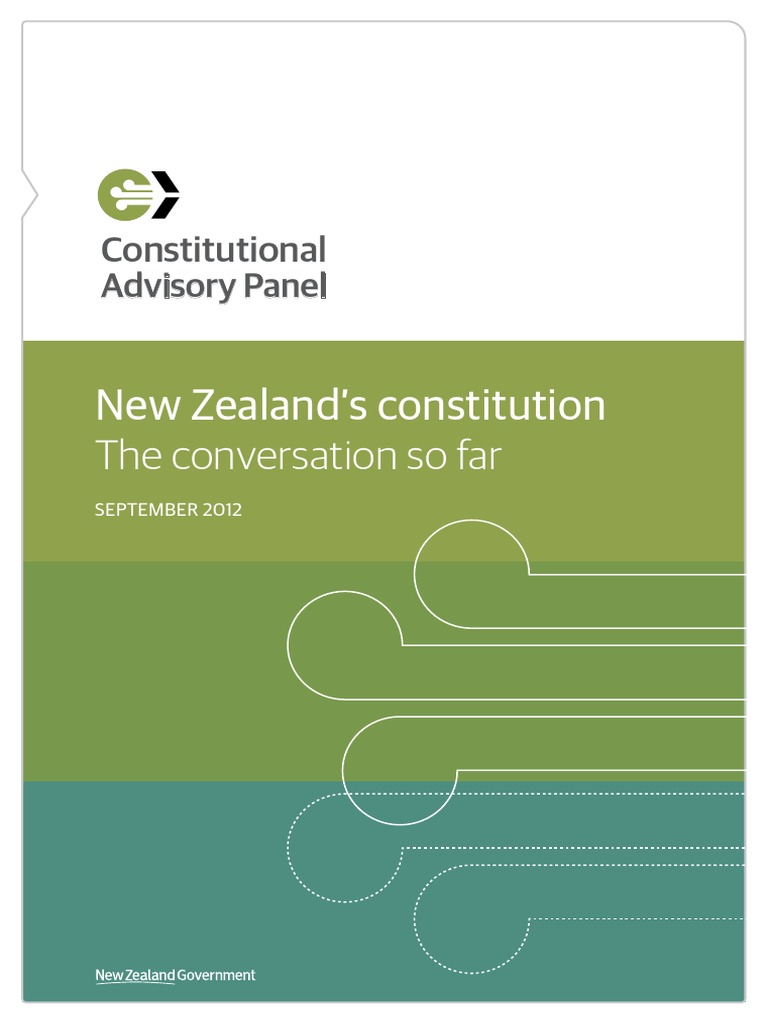 New Zealand's Constitution: The Conversation So Far | PDF | Parliament ...